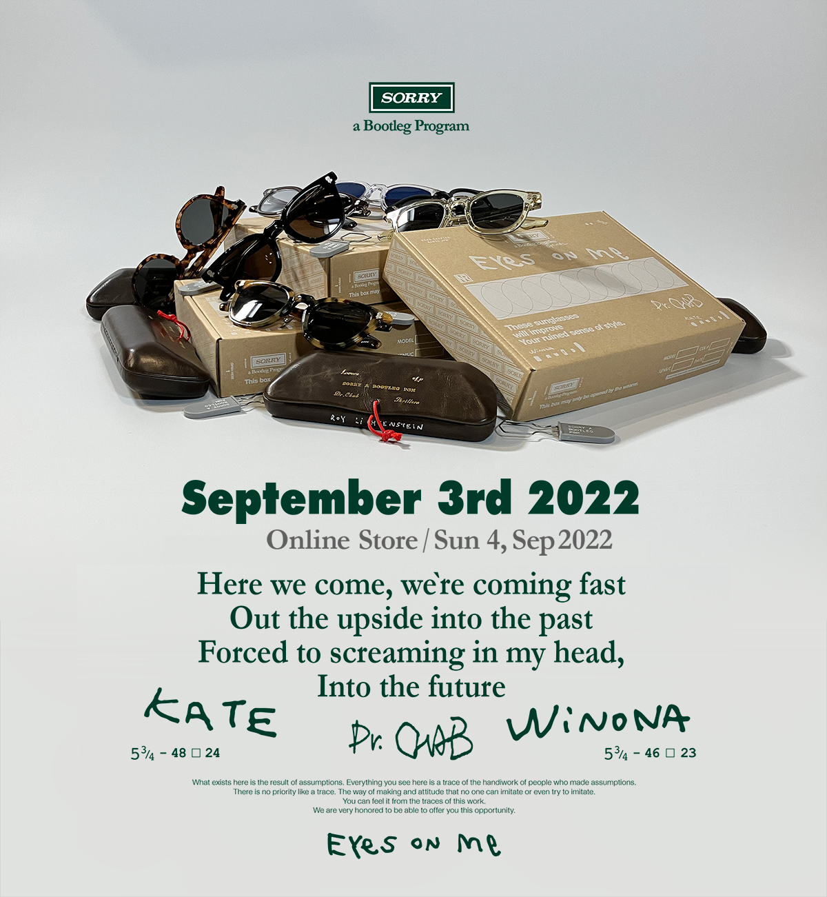 SORRY A BOOTLEG OPTICAL | Sorry a bootleg program