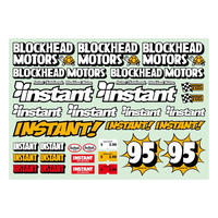 ミニステッカーシート by 高木耕一郎（カットライン入） | BLOCKHEAD MOTORS