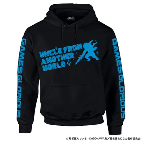 異世界おじさん PIXEL UNCLE パーカー | games-glorious