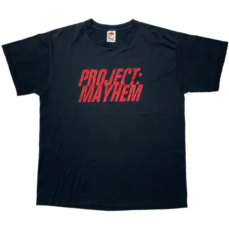 FIGHT CLUB PROJECT MAYHEM FRUIT OF THE LOOM LAR...