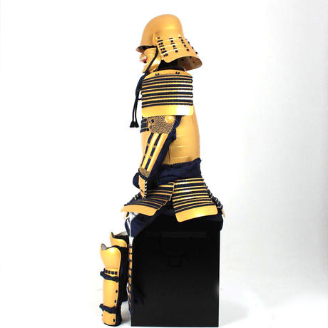 【Y-044】 徳川家康金溜 頭形（竹） | 甲冑工房丸武