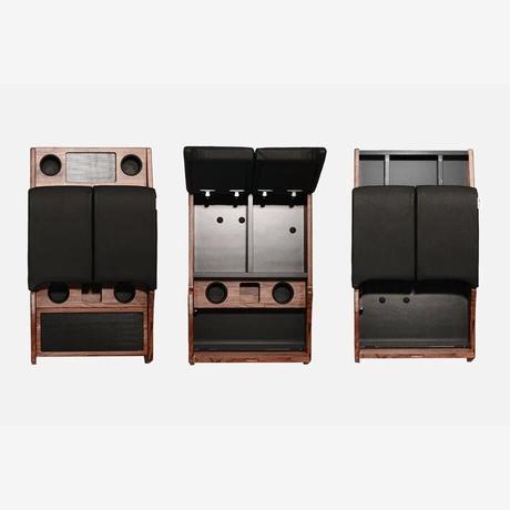 WALNUT CENTER CONSOLE REAR WIDE BODY | ELVAN STORE