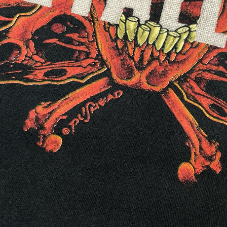 METALLICA PUSHEAD REBEL SKULL YING YANG GIANT L...