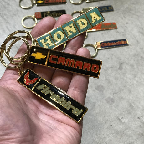 1970s Hot Rod Metal Key Chains | east village O...