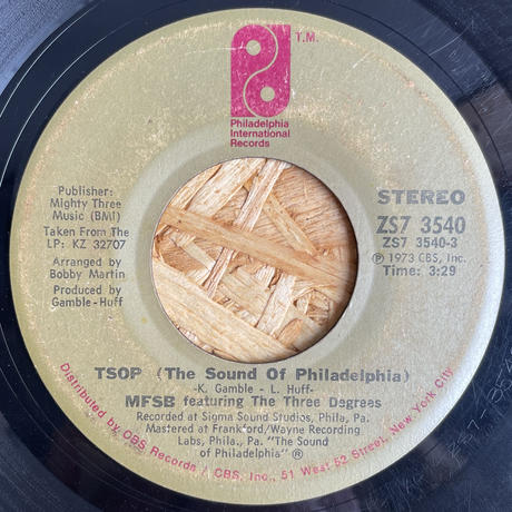 MFSB feat. THE THREE DEGREES / TSOP (The Sound ...