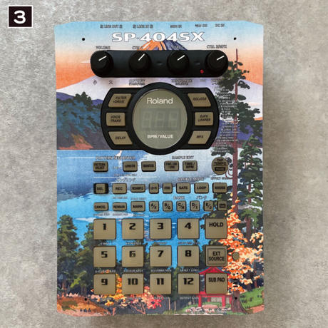 SP-404SX custom skin [patterned] - waterproofin...