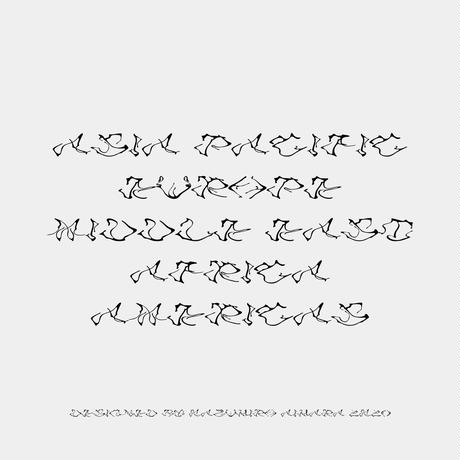 F004 [Font] MONJIRO Regular 1.0 | KAZUHIRO AIHA...