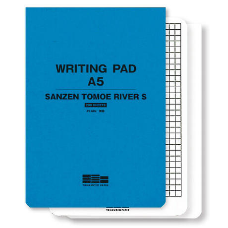 WRITING PAD A5 / SANZEN TOMOE RIVER S | YAMAMOT...
