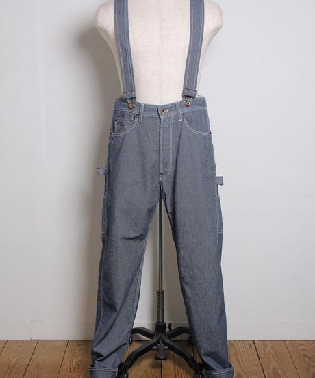 No Bib Overalls / Pin Stripe | GORI INTERNATION...