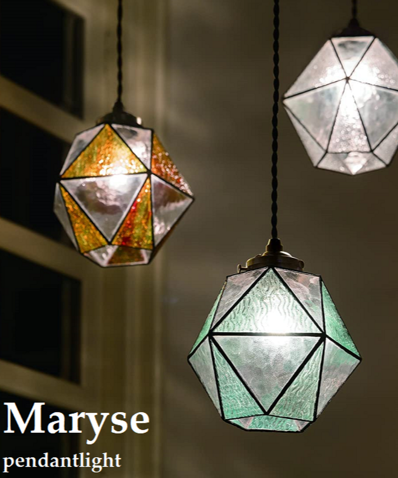 INTERFORM INC. インターフォルム ペンダントライト ガラス 照明 Maryseマリーズ ステンドガラス インテリア ダイニング ★クーポン付★ 人気ブランドを . インター ...