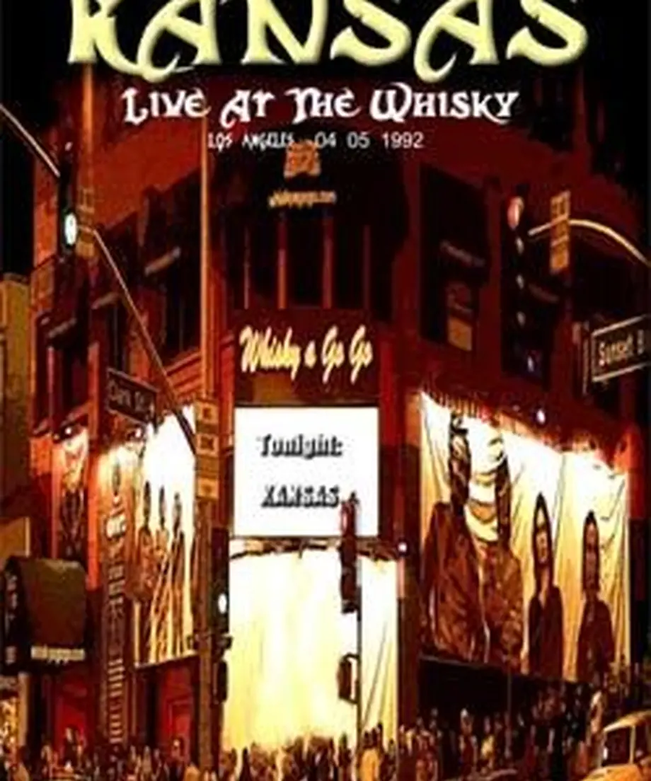 KANSAS Live At The Whiskey 1992 DVD | Rare Conc...
