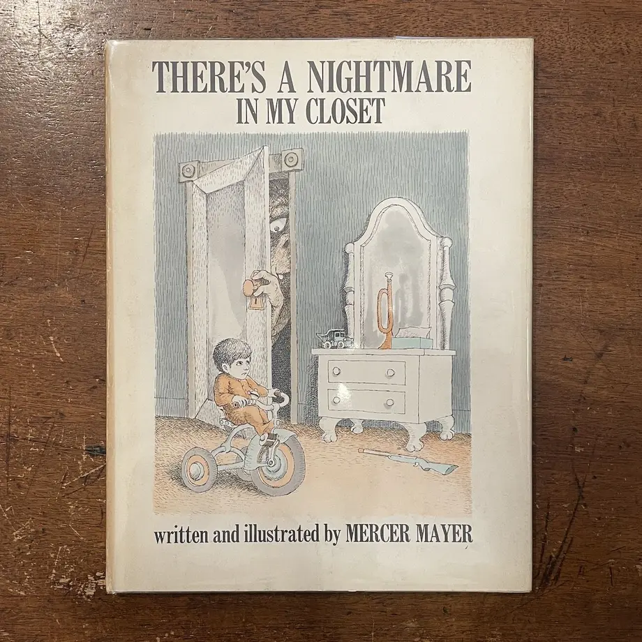 「THERE'S NIGHTMARE IN MY CLOSET（1968年初版）」Mercer...