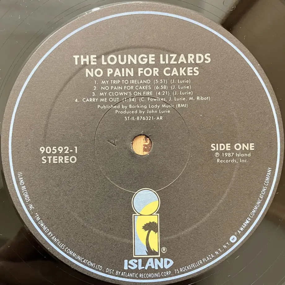 The Lounge Lizards - No Pain For Cakes [LP][Isl...