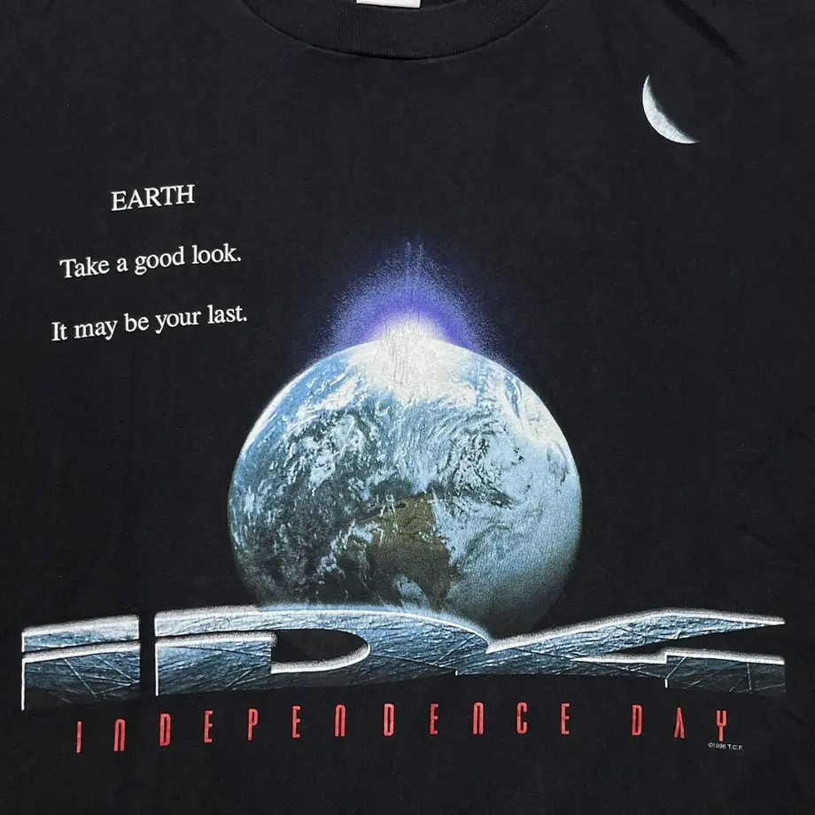 INDEPENDENCE DAY EARTH Take a good look. It may...