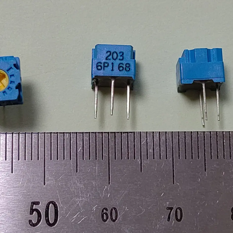 半固定抵抗器 GF063P1 B203K 20kΩ (2個) (TOCOS) | Green_...