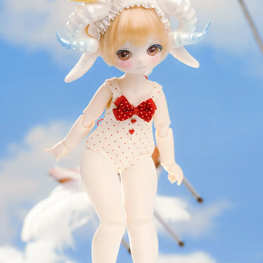 【予約販売：2024年2月以降 お届け予定】TinyFox 悪魔と天使の混血子羊 アスモティ...