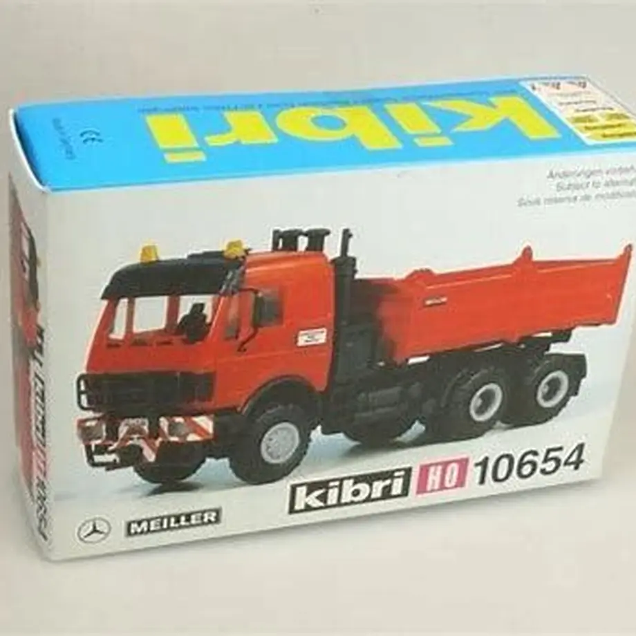 Kibri HO 10654 Mercedes-Benz Tipper w/auxilry G...