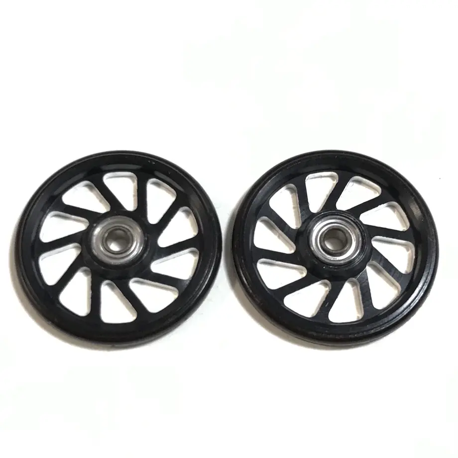 【スパイラル】CNC加工 オールアルミベアリングローラー (19mm) | mindev(みんでぶ)