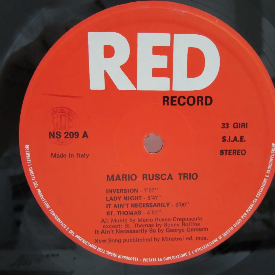 MARIO RUSCA TRIO / Up and Down | TOHTO records...