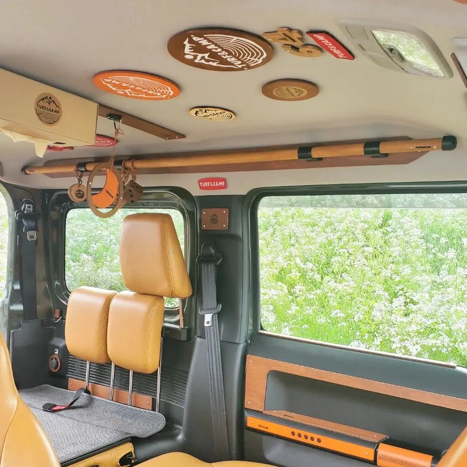 [サイド天井パネル(ロング2点)] 新型ジムニーウッドパネルJB64/74 | TURF&...