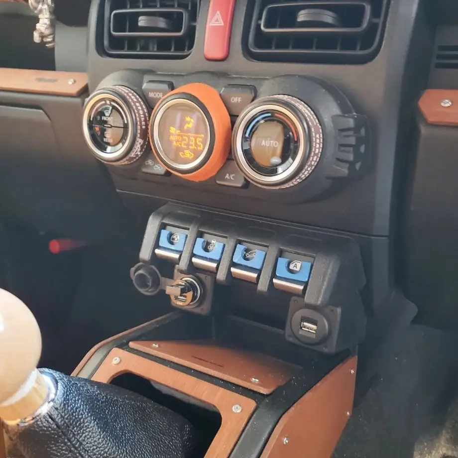 [スイッチパネル] 新型ジムニーウッドパネルJB64/74 | TURF&CAMP