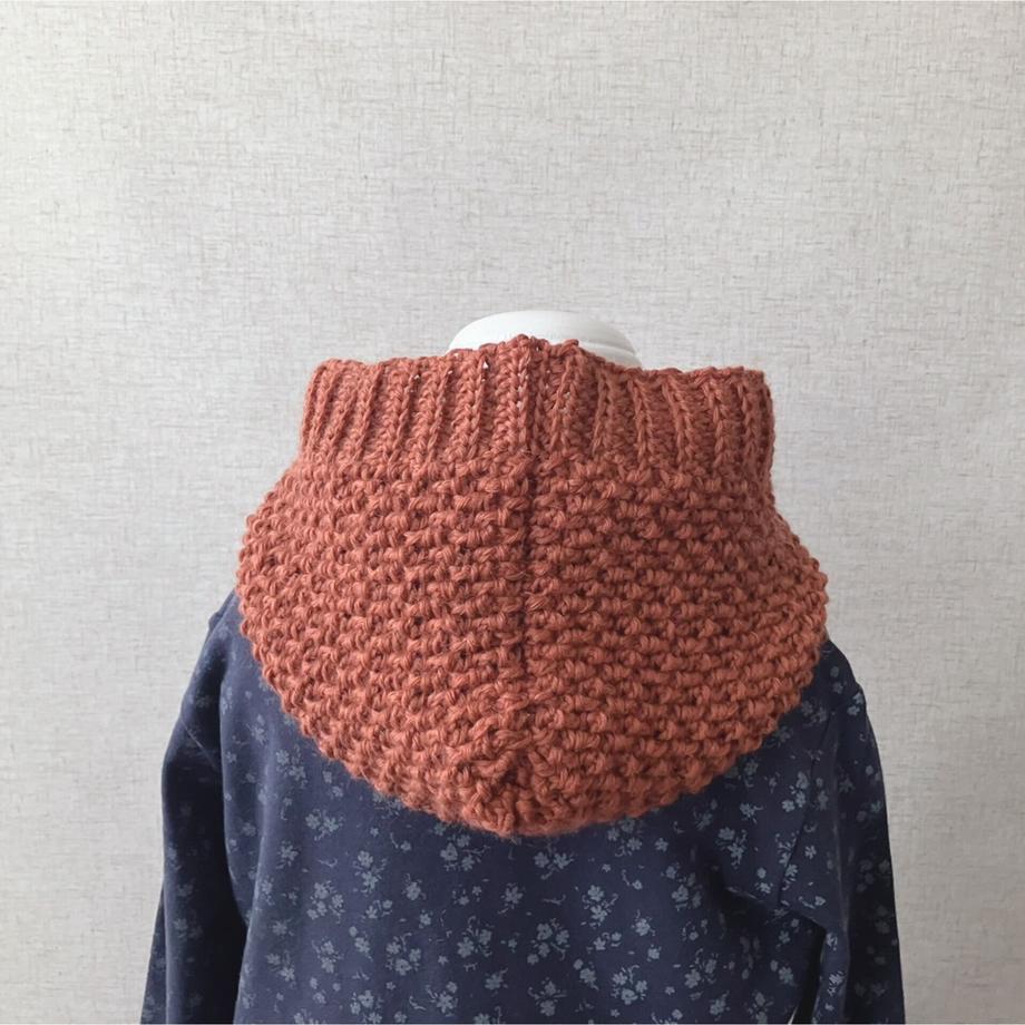 【編み図】ボタン留めのバラクラバ（DL版） | かぎ針編み雑貨の編み図 ATELIER *mati＊