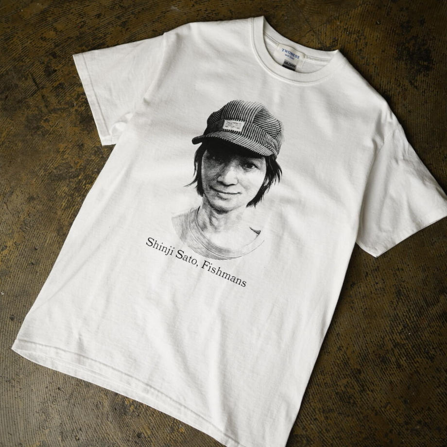 21SS “Shinji Sato, Fishmans” 佐藤伸治 プリントTシャツ / TW...