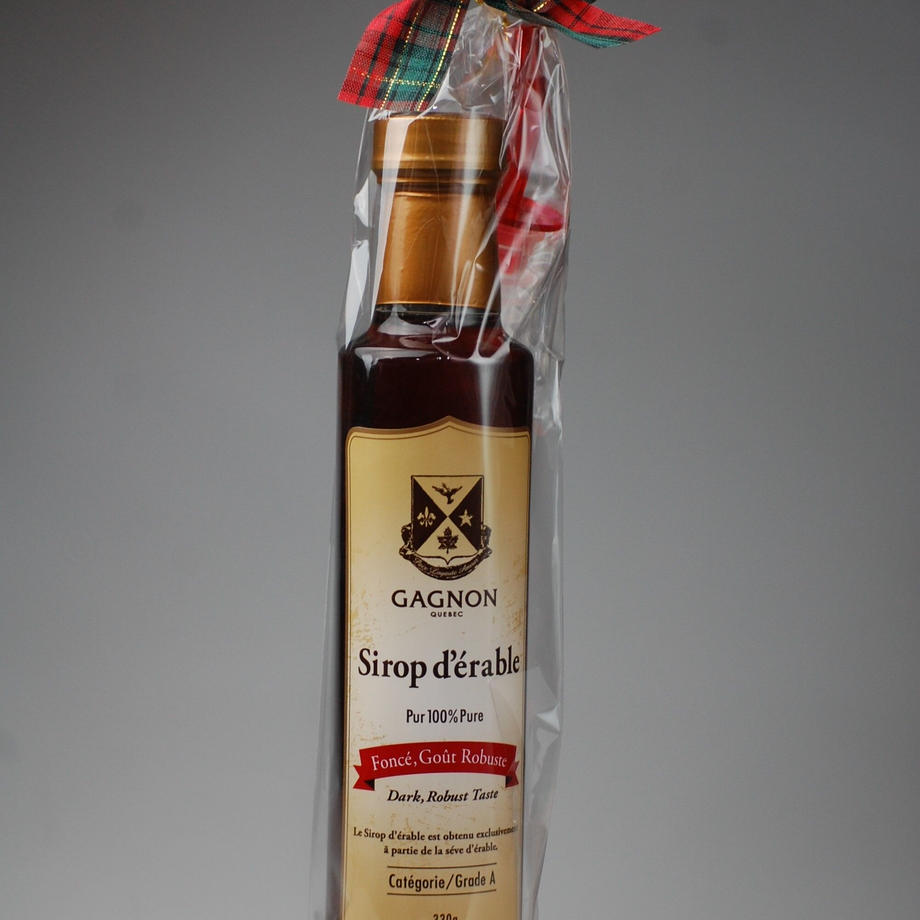 GAGNONメープルシロップ GradeA ダーク(ロバストテイスト) [330g/250ml...