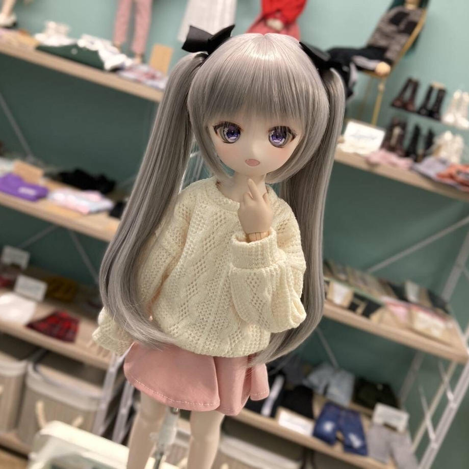 リボンストレートツインテール | Doll Fashion - Izu Liqueur