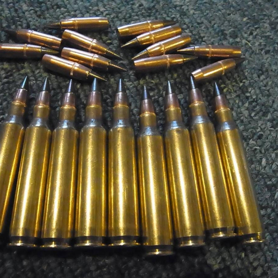 5.56x45mm M855A1(AP bullet) 62Grain Lake City12...