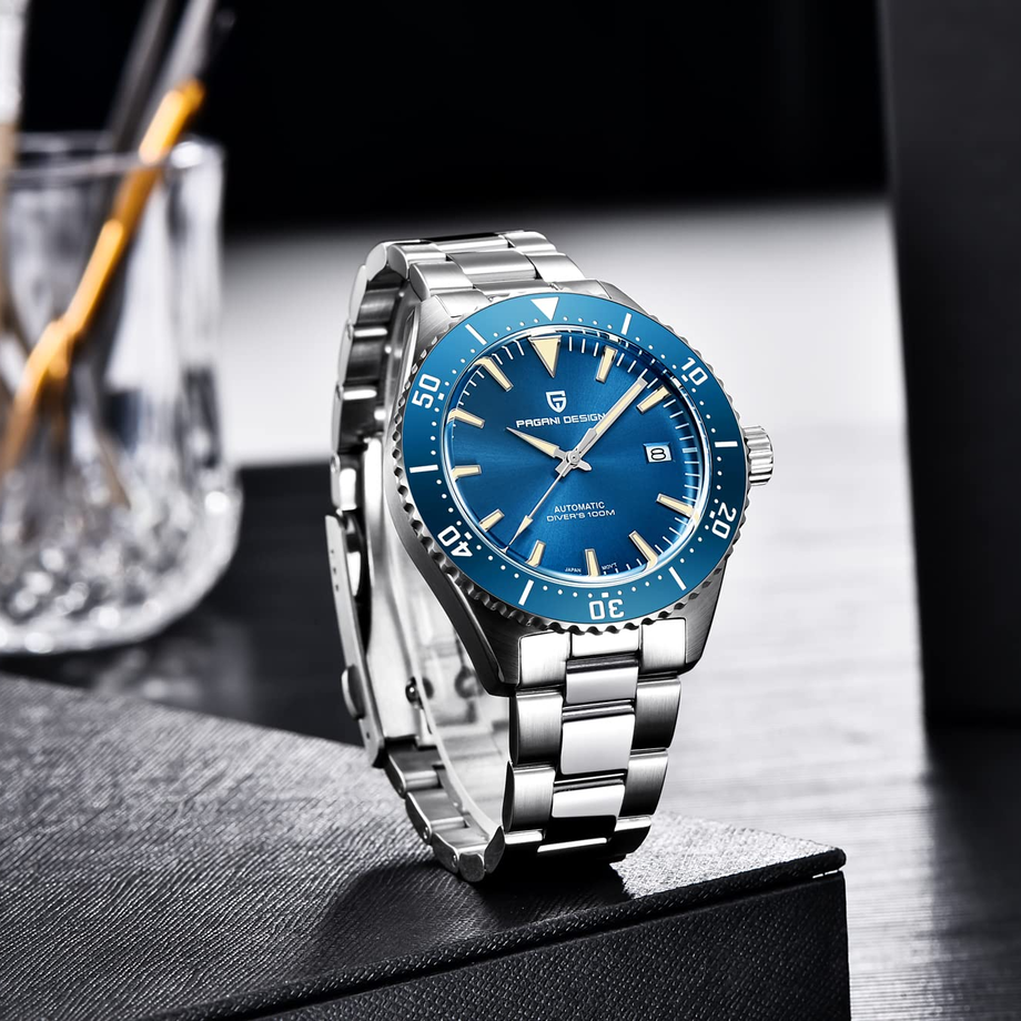 パガーニデザイン メンズ 自動巻き腕時計 PAGANI DESIGN PD-1672 | P...