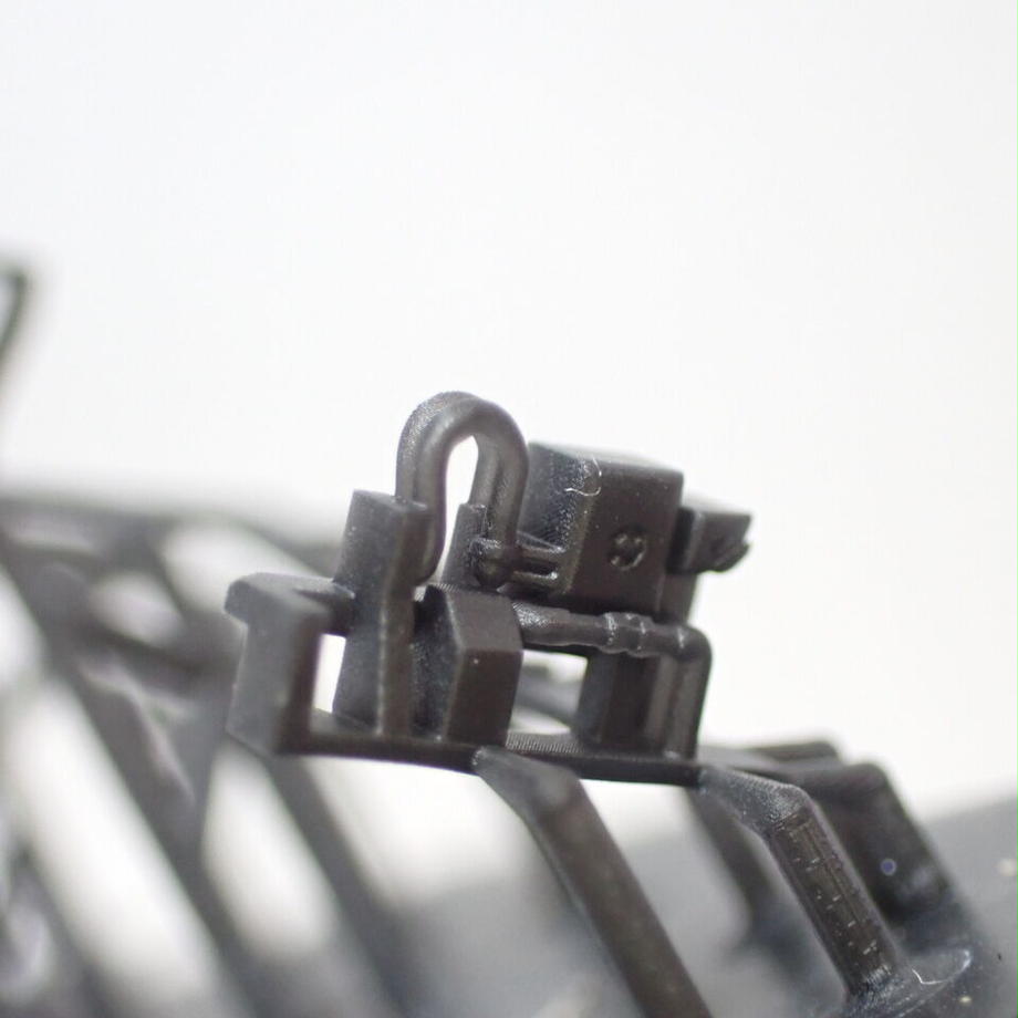 サロ381/サハ381・ゆったりやくも貫通先頭車連結側のモハ380車端床下機器/Nゲージ