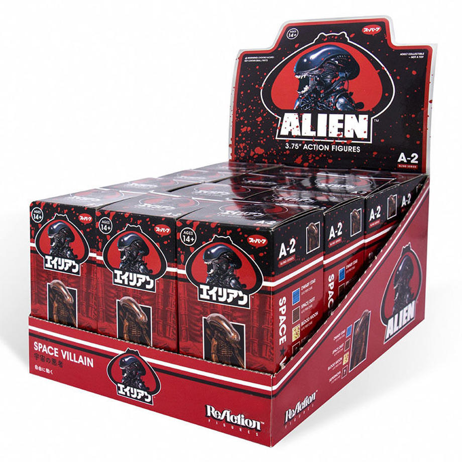 Alien Blind Box Xenomorph ReAction Figures Wave...
