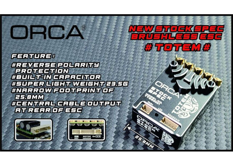ORCA TOTEM Brushless Pro ESC | ORCA JAPAN WEB S...