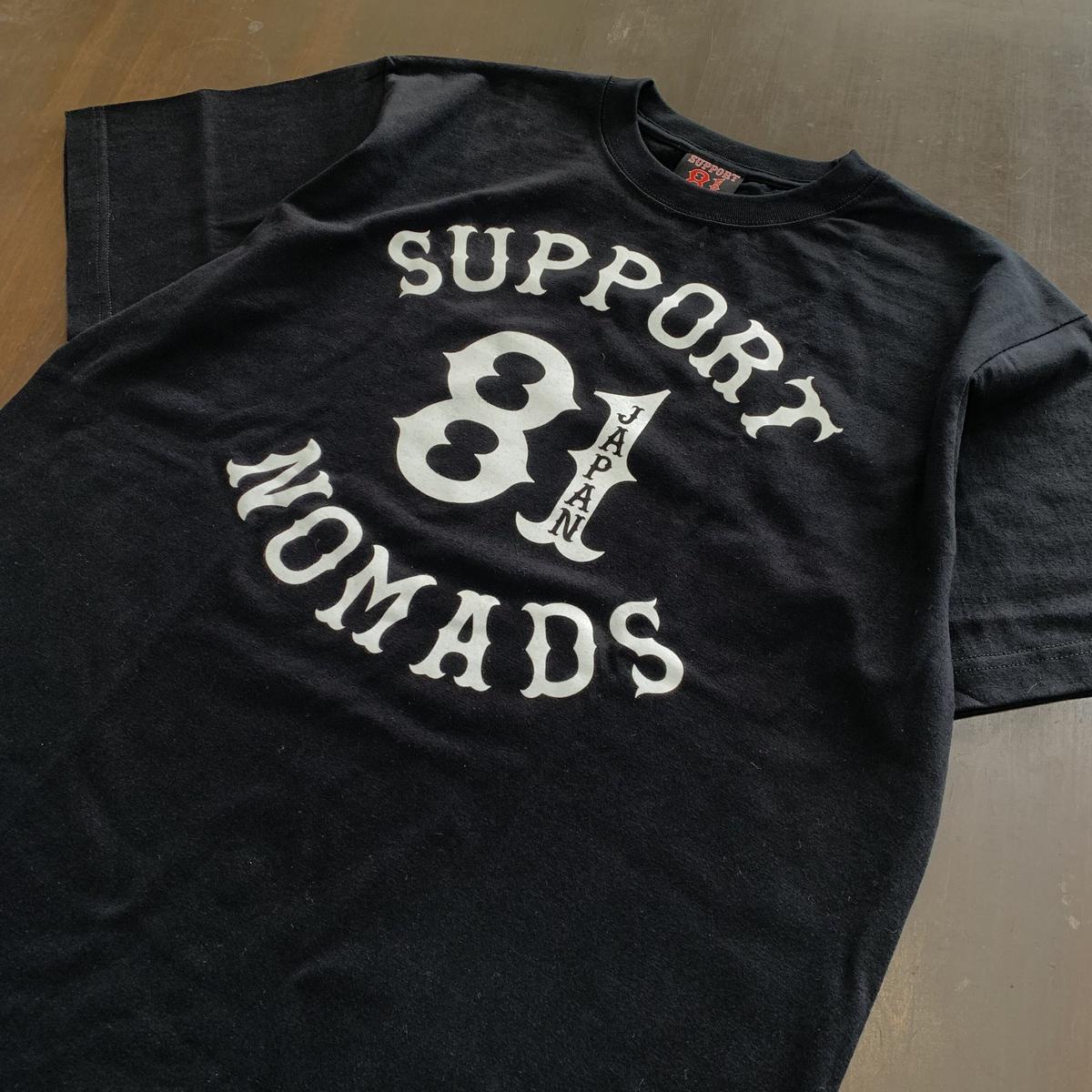 SUPPORT 81 NOMADS JAPAN LOGO_Black/White | 81 S...