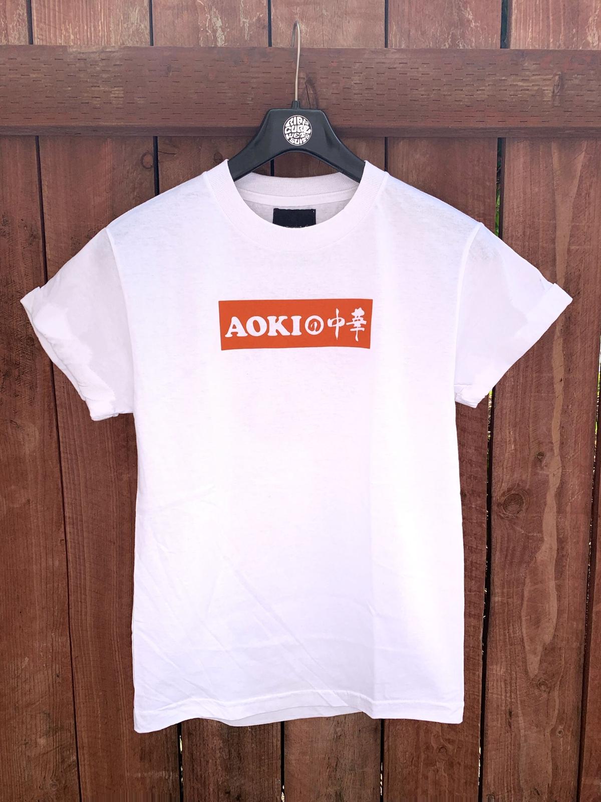 AOKI T-SHIRTS（WHT/RED) | A-STORE