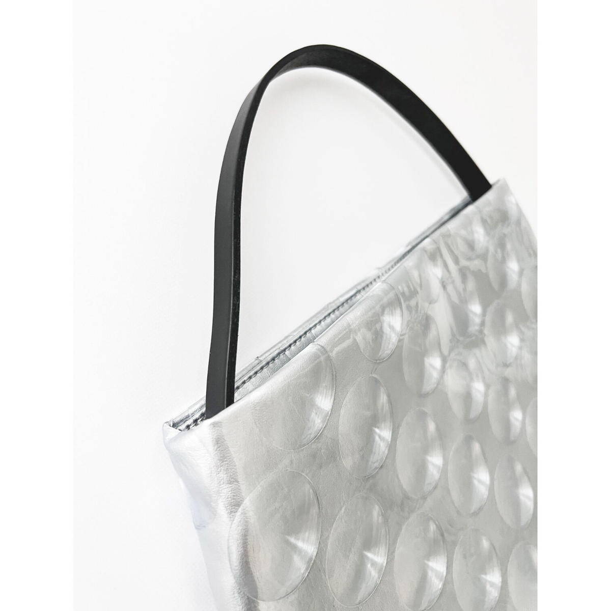 Triangle Bag DOT 3D, DOT Emboss 2 Black, Silve...