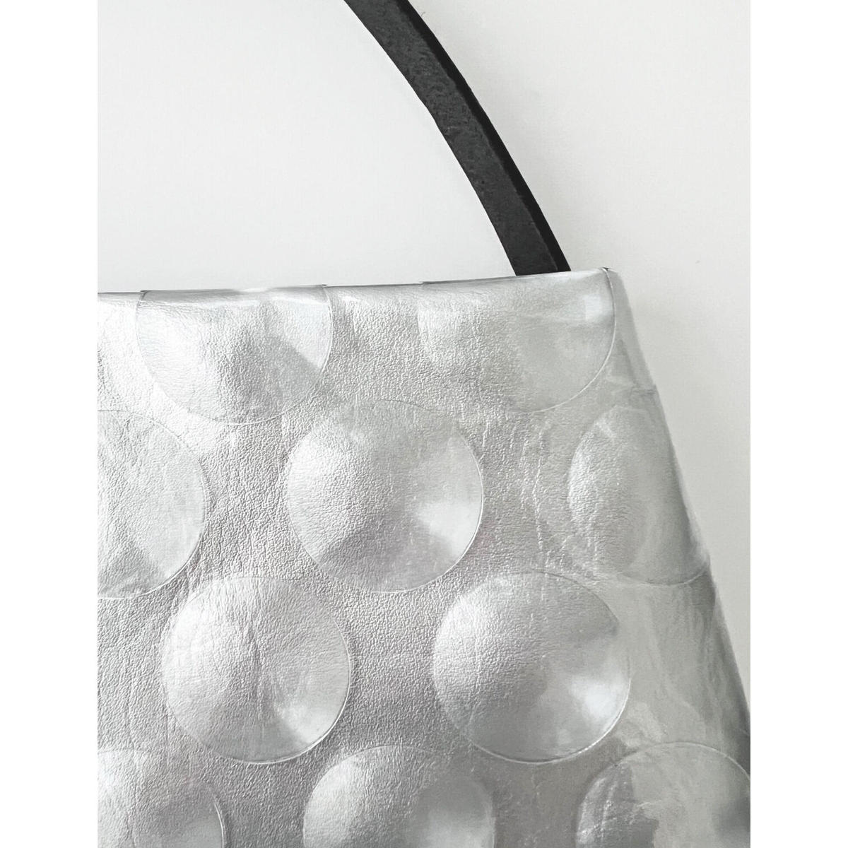 Triangle Bag DOT 3D, DOT Emboss 2 Black, Silve...