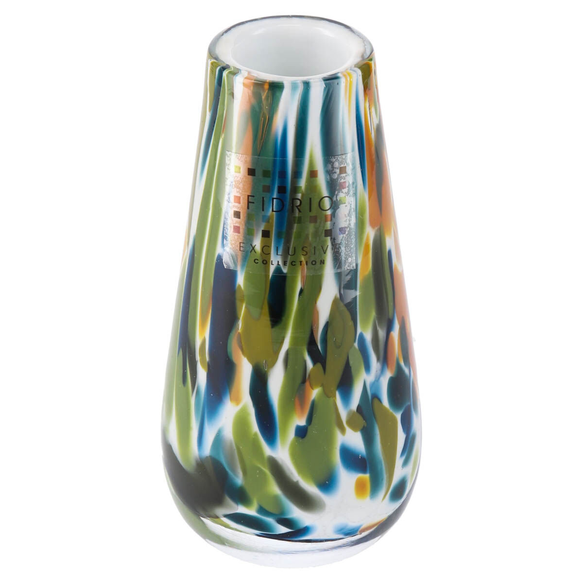 FIDRIO GLASS VASE mixed colors (cool) A | ALL G...