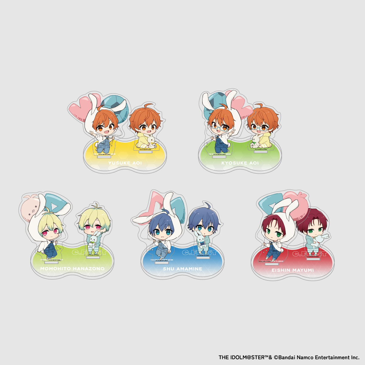 アイドルマスター SideM Spring Rabbits トレーディングペアアクリルスタンド...