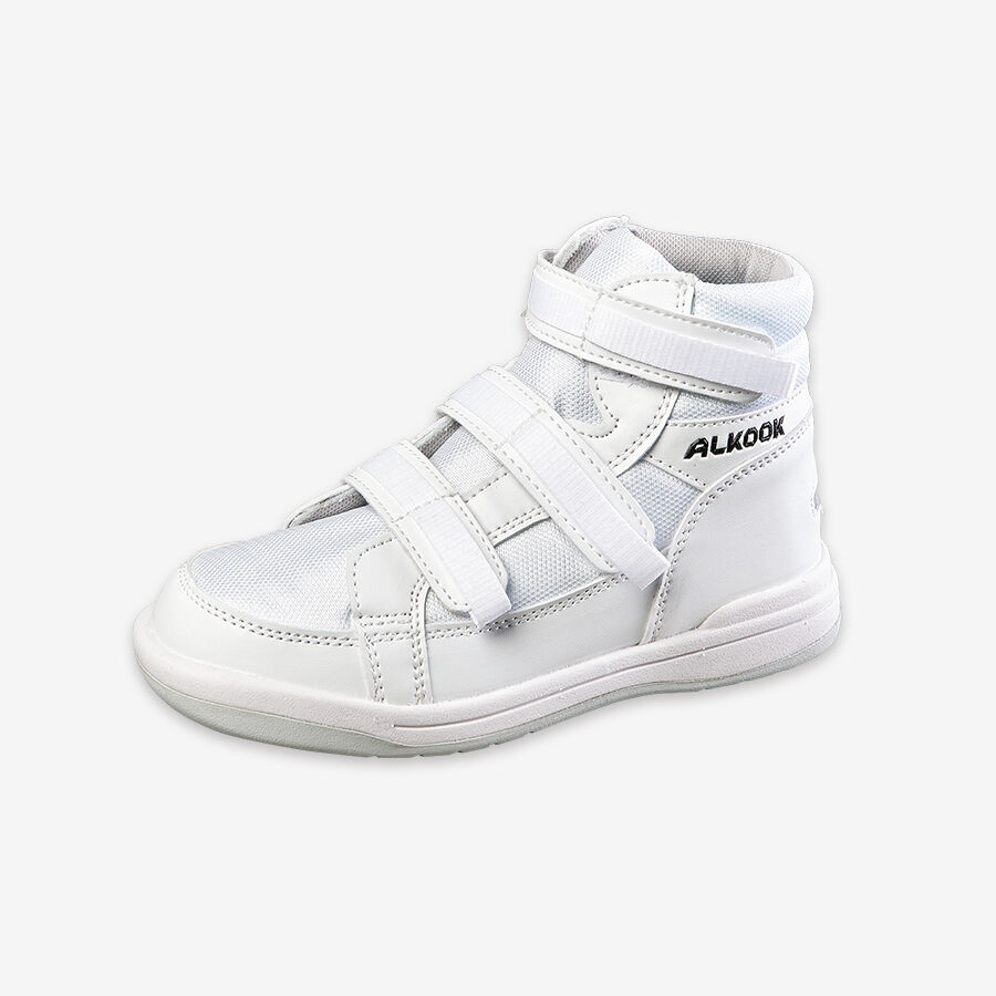 ALKOOK／足底板対応シューズ（AL-201）／ホワイト（キッズ／両足） | アルクック＆マ...