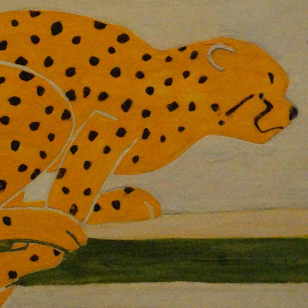 【日本画】12/4 Cheetahチーター『366DAYS』 | AYA CHUJO STORE