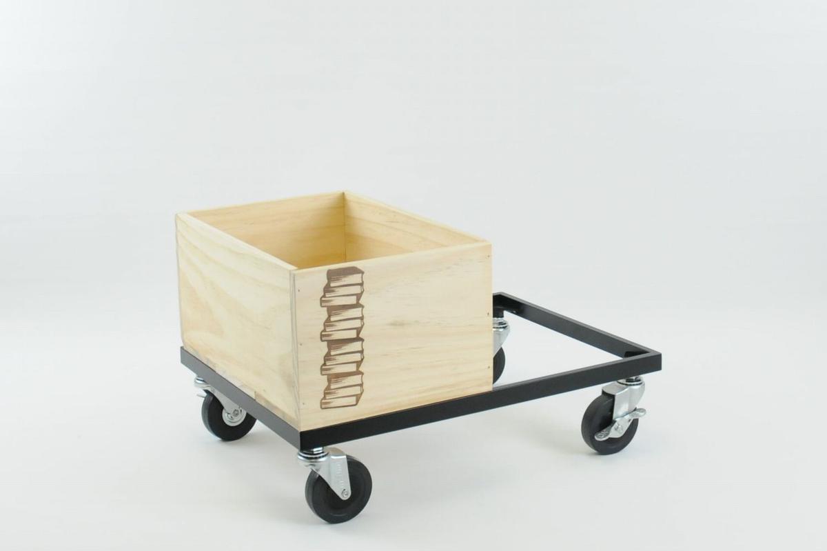 BOOK CONTAINER CART | BIBLIOPHILIC