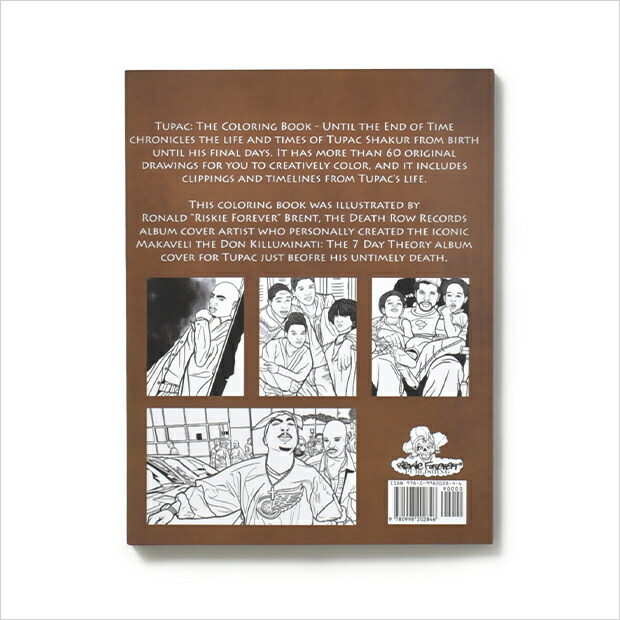 RISKIE FOREVER TUPAC THE COLORING BOOK リスキー フォー...