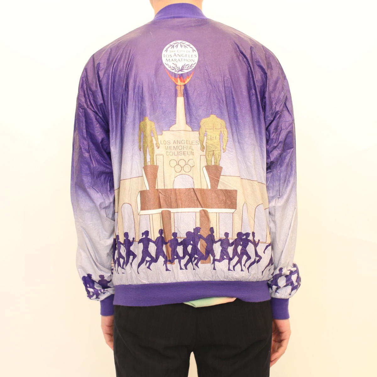 Los Angeles Marathon Paper Jacket | Blue