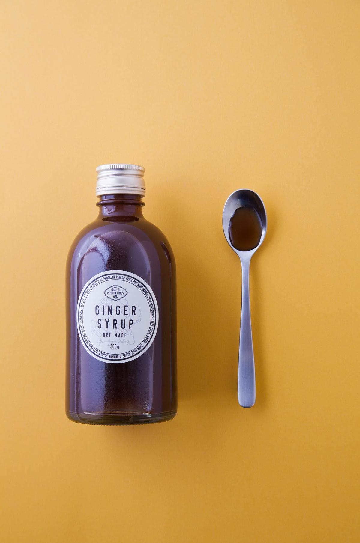BRF MADE GINGER SYRUP 360g -1BOTTLE | BROOKLYN ...