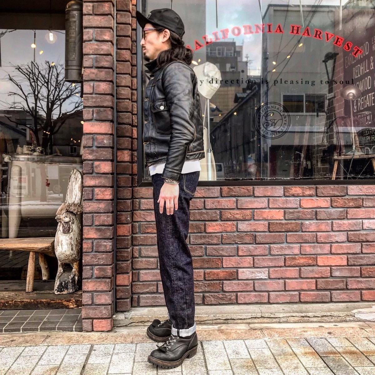 FULLCOUNT / 1101 ORIGINAL STRAIGHT（ONE入りレザーパッチ...