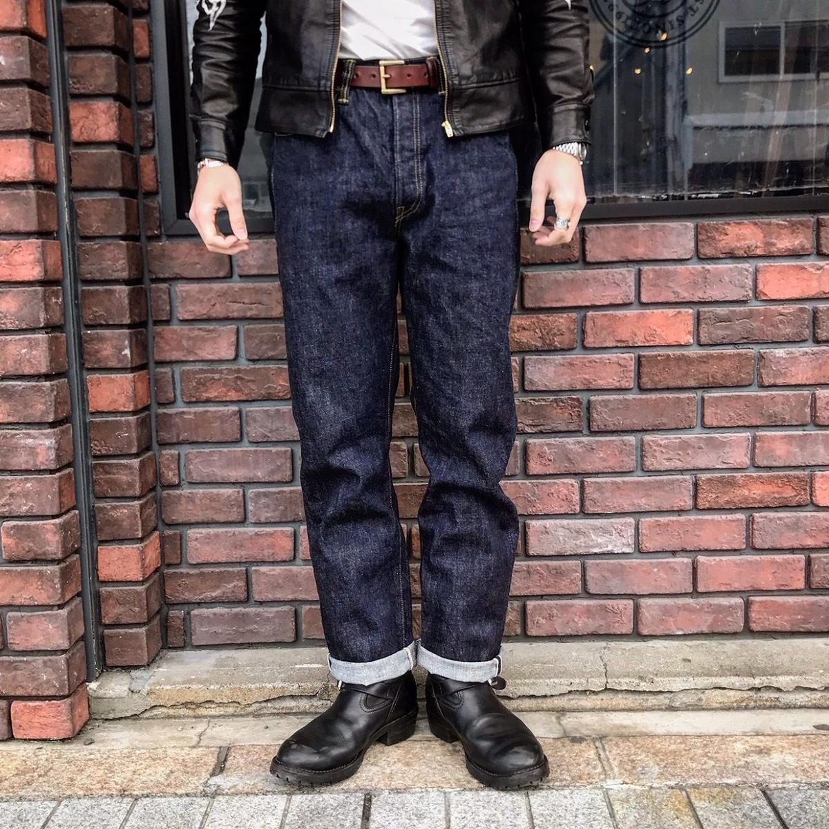 FULLCOUNT / 1101 ORIGINAL STRAIGHT（ONE入りレザーパッチ...