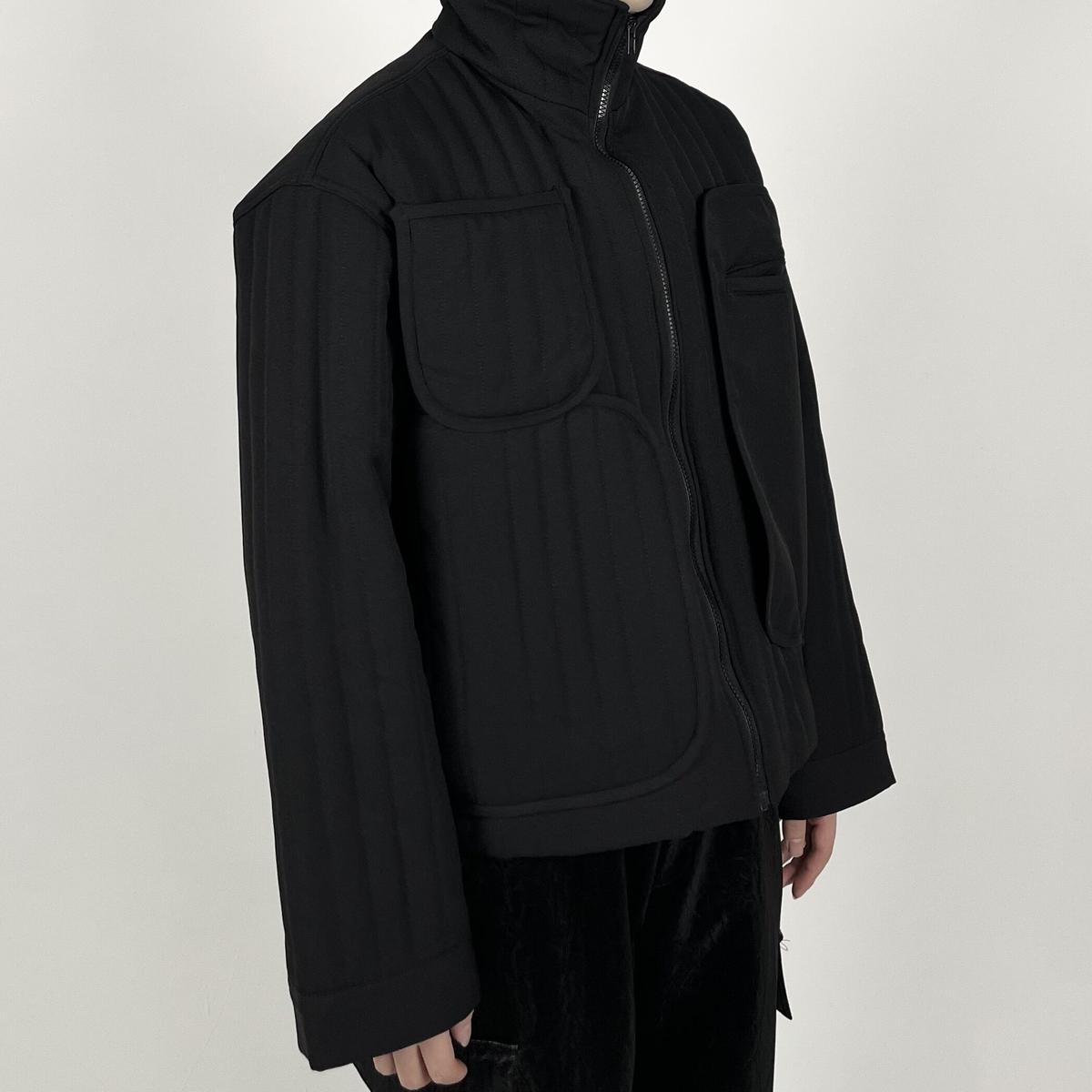 Unique Deep Jacket - 2color - (Black)