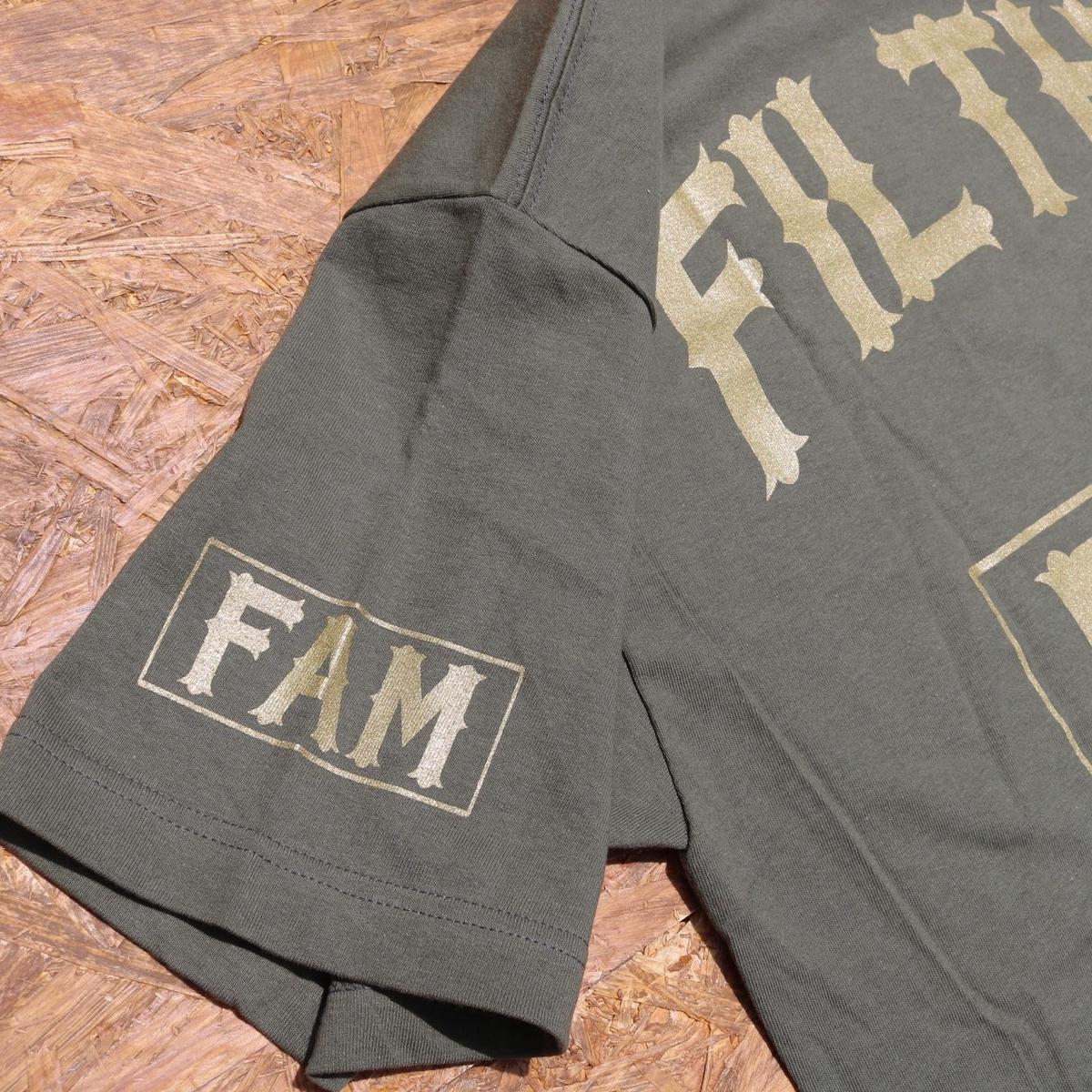 FILTHY HAWAII Filthy Hawaii TSHIRTS カーキ/ゴールド ...